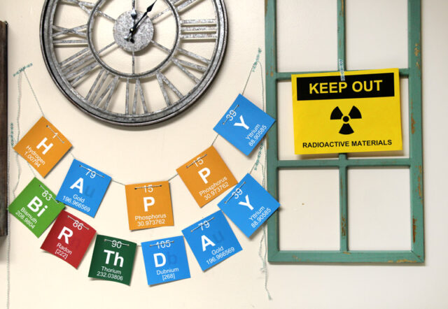 Science Party Decor - Paper Goods, Table, and more Decorations!