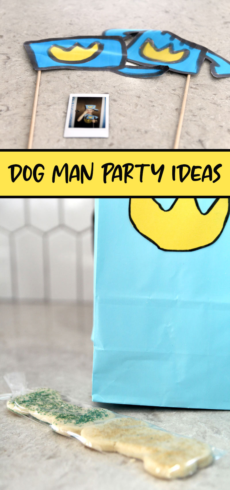 Dog Man Birthday Party for an Eight Year Old Boy * Moms and Crafters