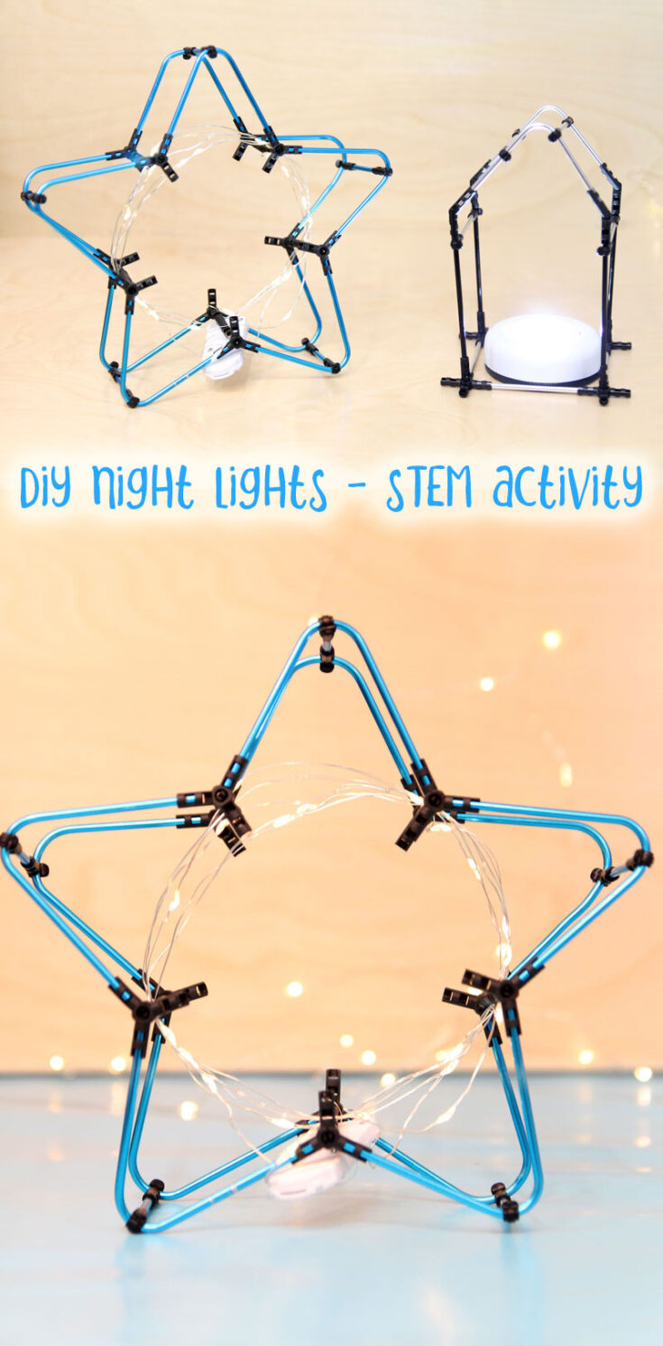 DIY Night Light - STEM Challenge for Kids * Moms and Crafters