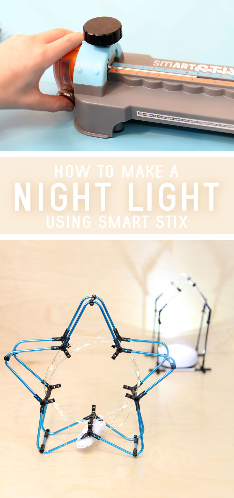 DIY Night Light - STEM Challenge for Kids * Moms and Crafters