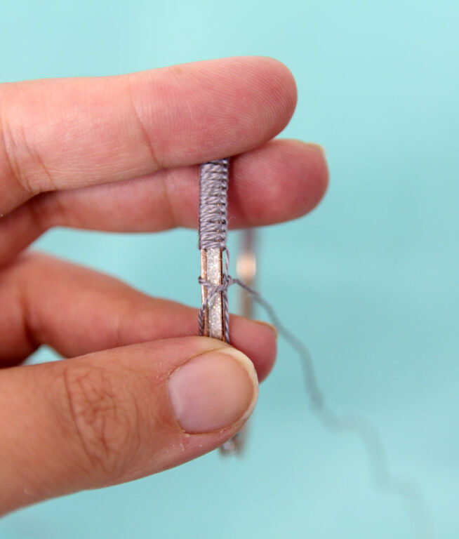 Silk Thread Bangles: Easy Upcycle Tutorial * Moms and Crafters