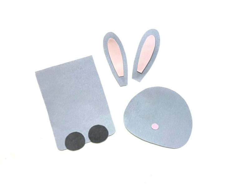 Free Printable Easter Bunny Paper Bag Puppet