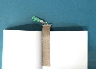 DIY Leather Bookmarks in minutes! * Moms and Crafters