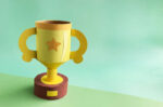 Paper Trophy Craft - Perfect for Father's Day!
