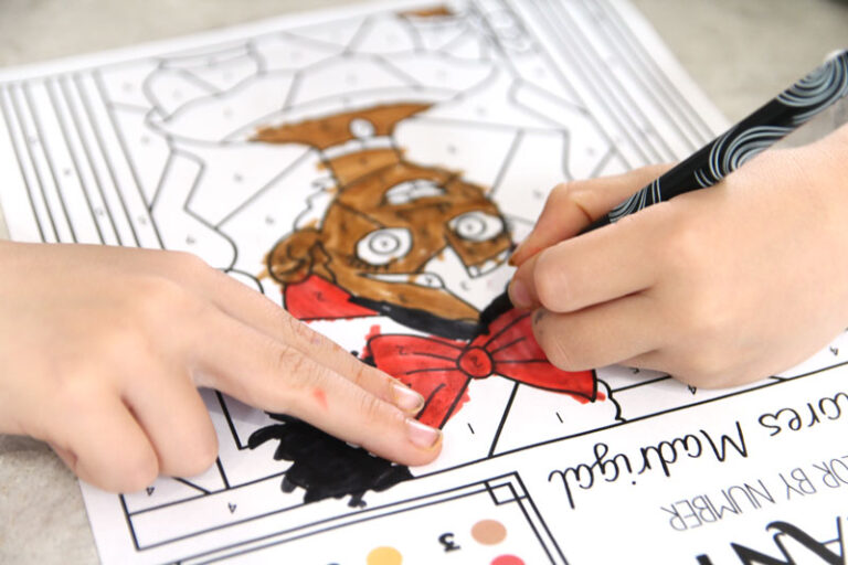 Free Encanto Coloring Sheets - Color by Number * Moms and Crafters