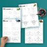 How to Draw Insects - Easy Step by Step Printable * Moms and Crafters