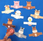 Farm Animal Finger Puppets * Moms and Crafters