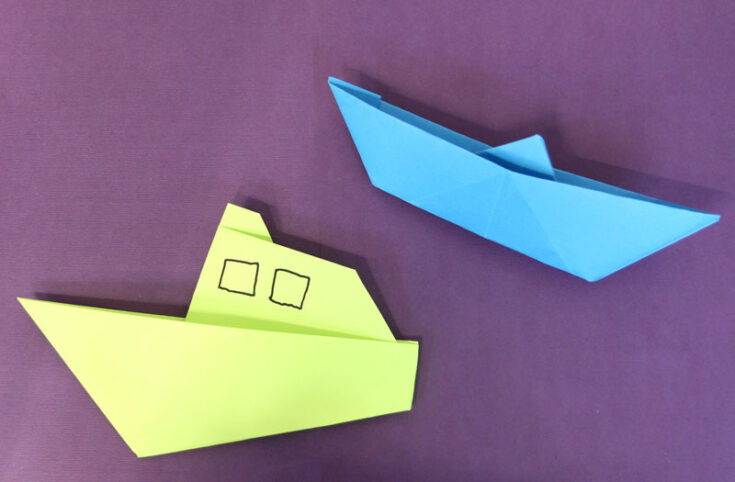 How to Make a Boat with Paper - 2 Easy Ways
