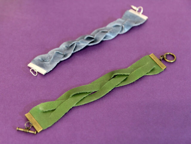 Magic Leather Braid Bracelet Tutorial * Moms and Crafters