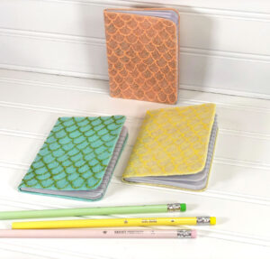 Mermaid Notebook - A DIY School Supply or Party Craft