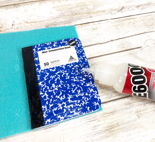 Mermaid Notebook - A DIY School Supply or Party Craft