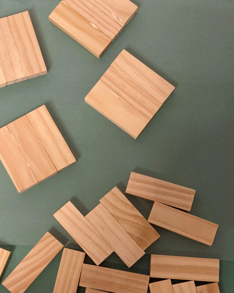 DIY Wood Trivet - Dollar Store Craft * Moms and Crafters