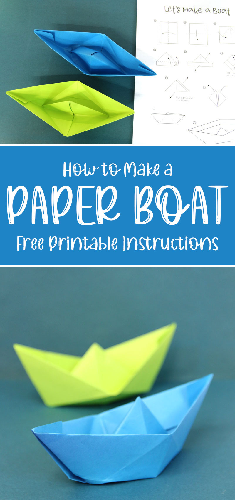 How to Make a Boat with Paper - 2 Easy Ways
