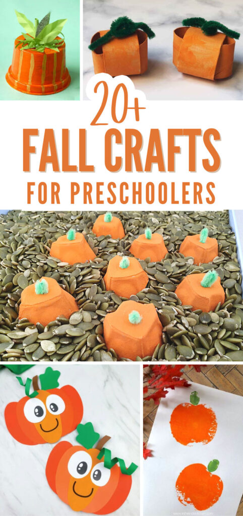 21 + Fall Crafts for Preschoolers * Moms and Crafters