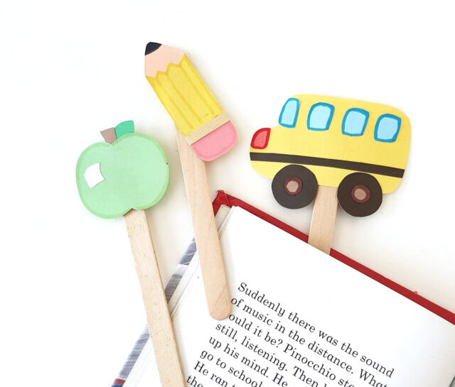 Back to School Bookmarks - Free Printable Template