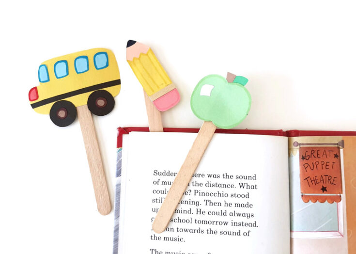 Back to School Bookmarks - Free Printable Template