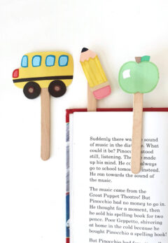 Back to School Bookmarks - Free Printable Template