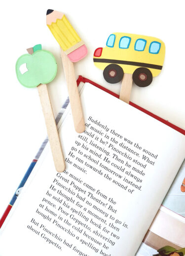 Back to School Bookmarks - Free Printable Template