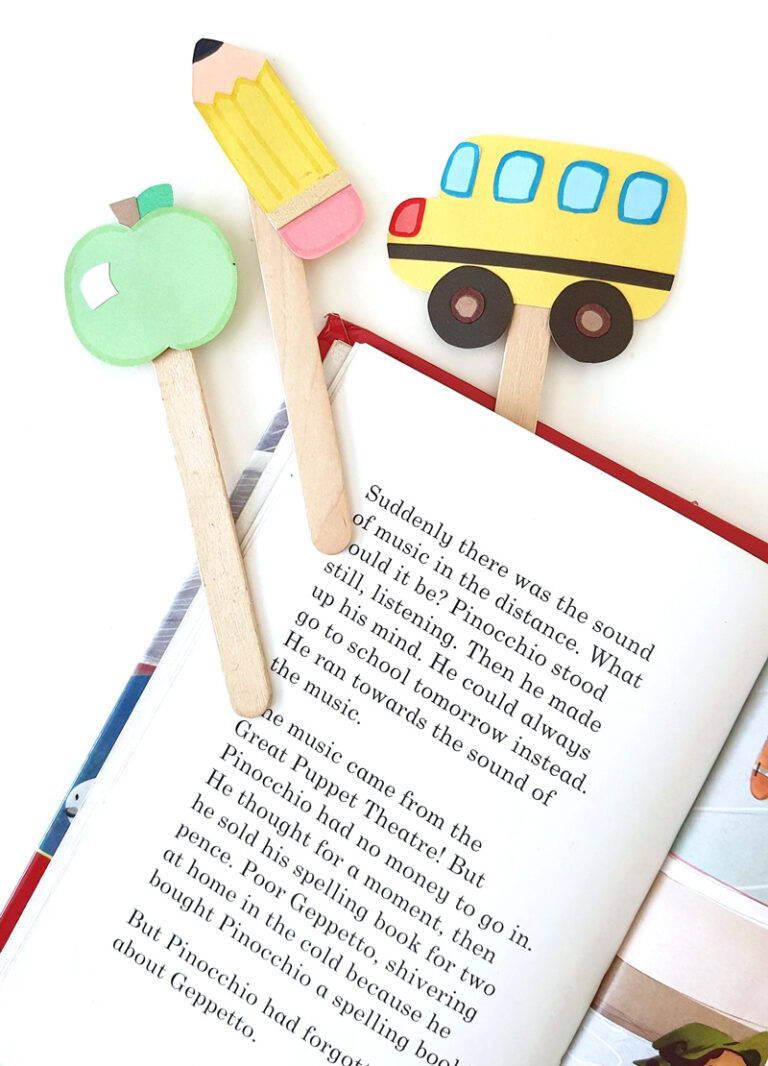 Back to School Bookmarks - Free Printable Template