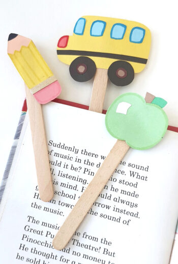 Back to School Bookmarks - Free Printable Template
