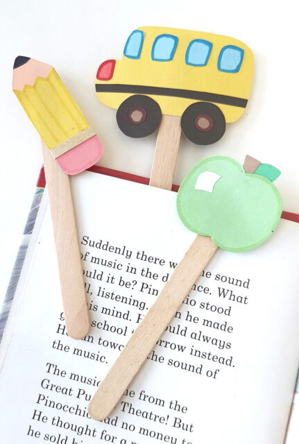Back to School Bookmarks - Free Printable Template
