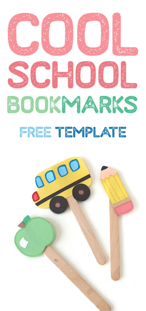 Back to School Bookmarks - Free Printable Template