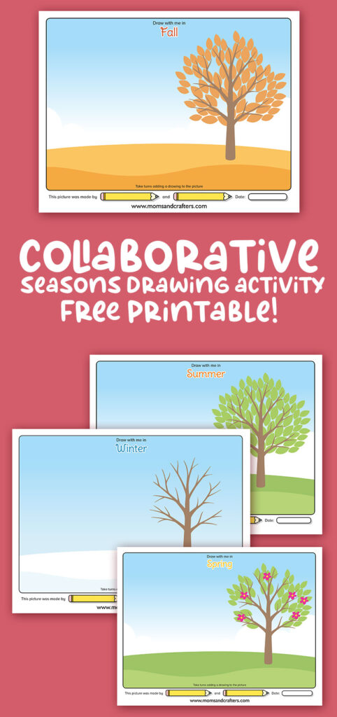 Seasons Activity for Preschool: Drawing Prompt