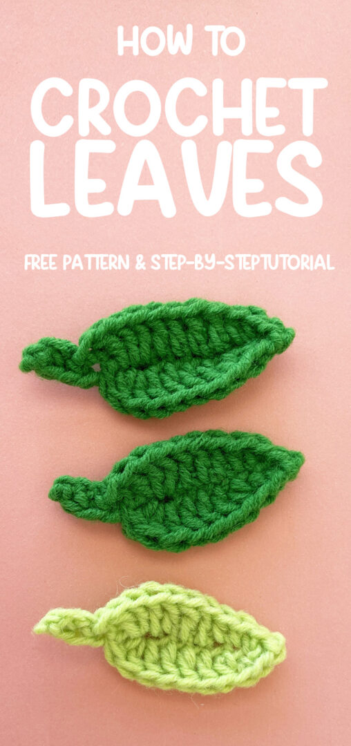 Small Leaf Crochet Pattern * Moms and Crafters