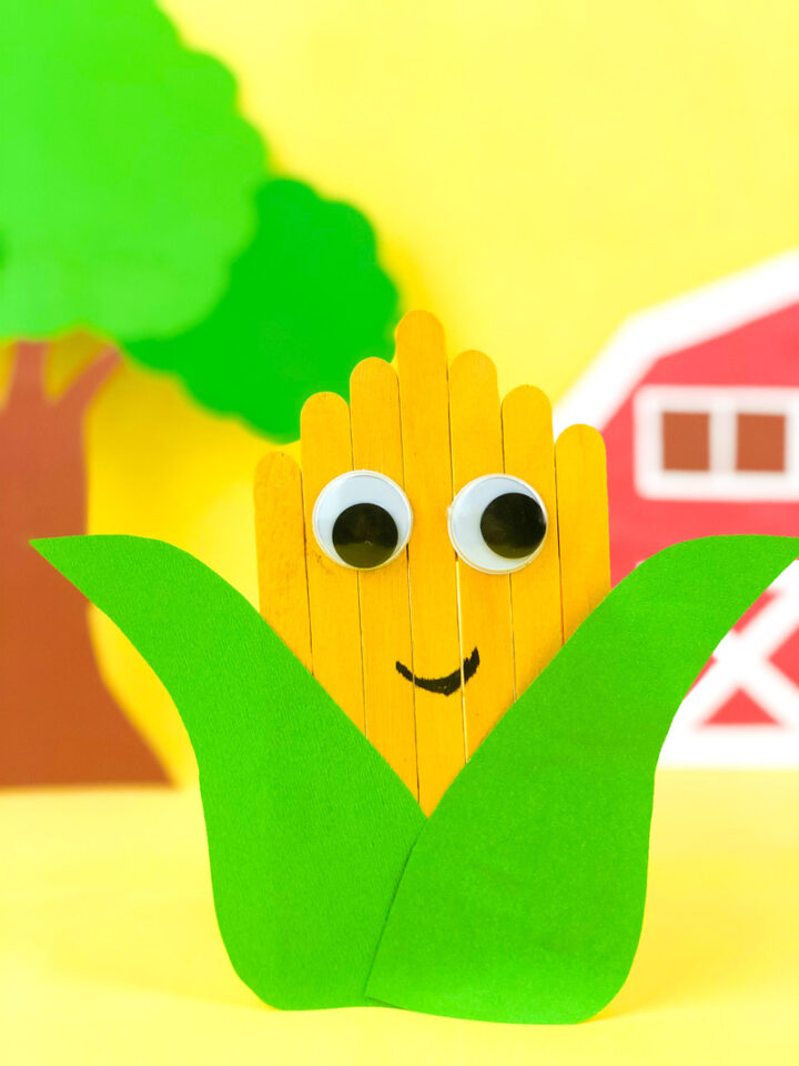 Corn Craft for Preschool * Moms and Crafters