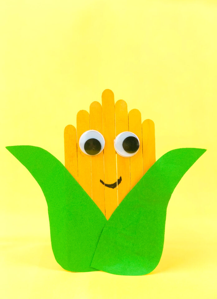 Corn Craft for Preschool * Moms and Crafters