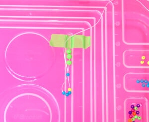 Daisy Chain Beaded Bracelets + Your Name! * Moms and Crafters