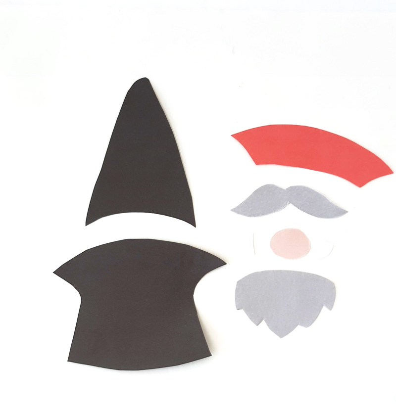 Vampire Puppet - Gnome Craft for Halloween - Free Template