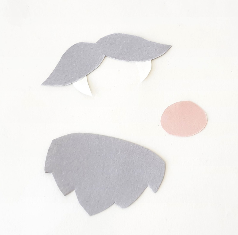 Vampire Puppet - Gnome Craft for Halloween - Free Template