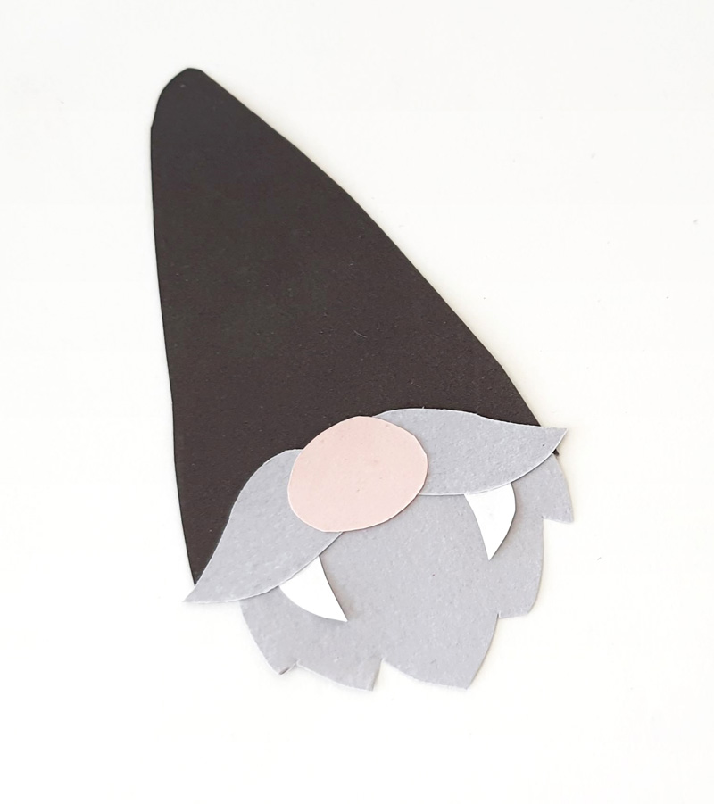 Vampire Puppet - Gnome Craft for Halloween - Free Template