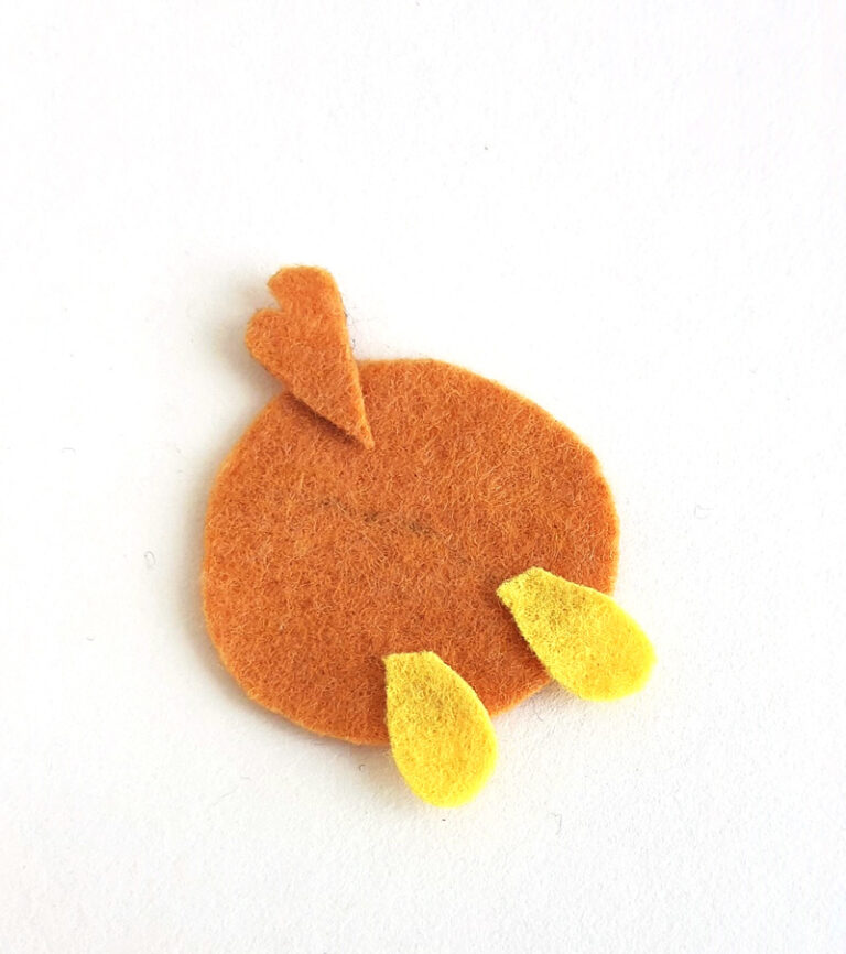 Felt Turkey Pattern & Plushie Craft * Moms and Crafters