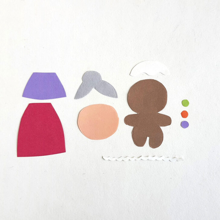 Gingerbread Man Puppets Templates * Moms and Crafters