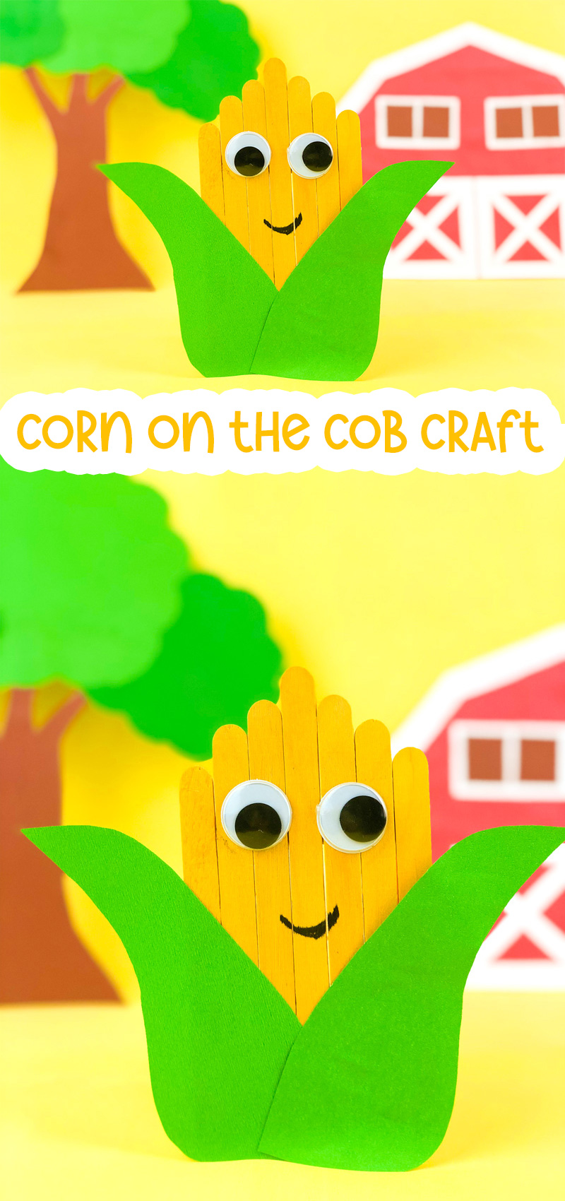 Corn Craft for Preschool * Moms and Crafters