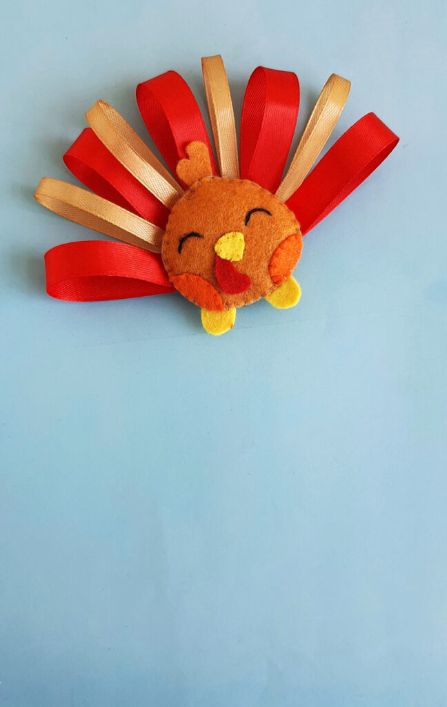 Felt Turkey Pattern & Plushie Craft * Moms and Crafters