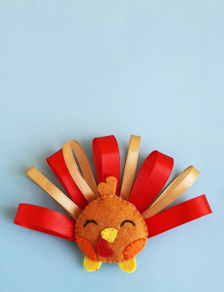 Felt Turkey Pattern & Plushie Craft * Moms and Crafters