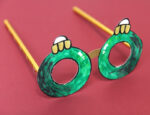 Glasses Paper Craft for Christmas * Moms and Crafters