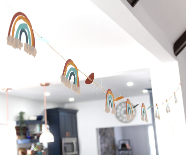 Pastel Rainbow First Birthday Party * Moms and Crafters