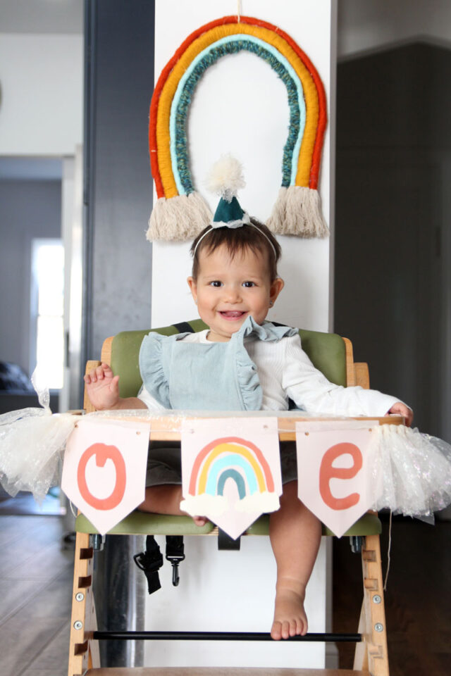 Rainbow Birthday Party Decorating Ideas * Moms and Crafters