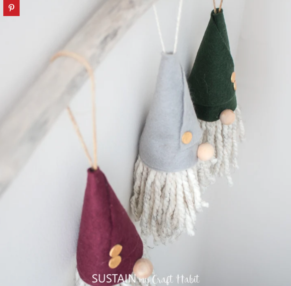 18 Gorgeous Gnome Crafts to Craft Today! * Moms and Crafters