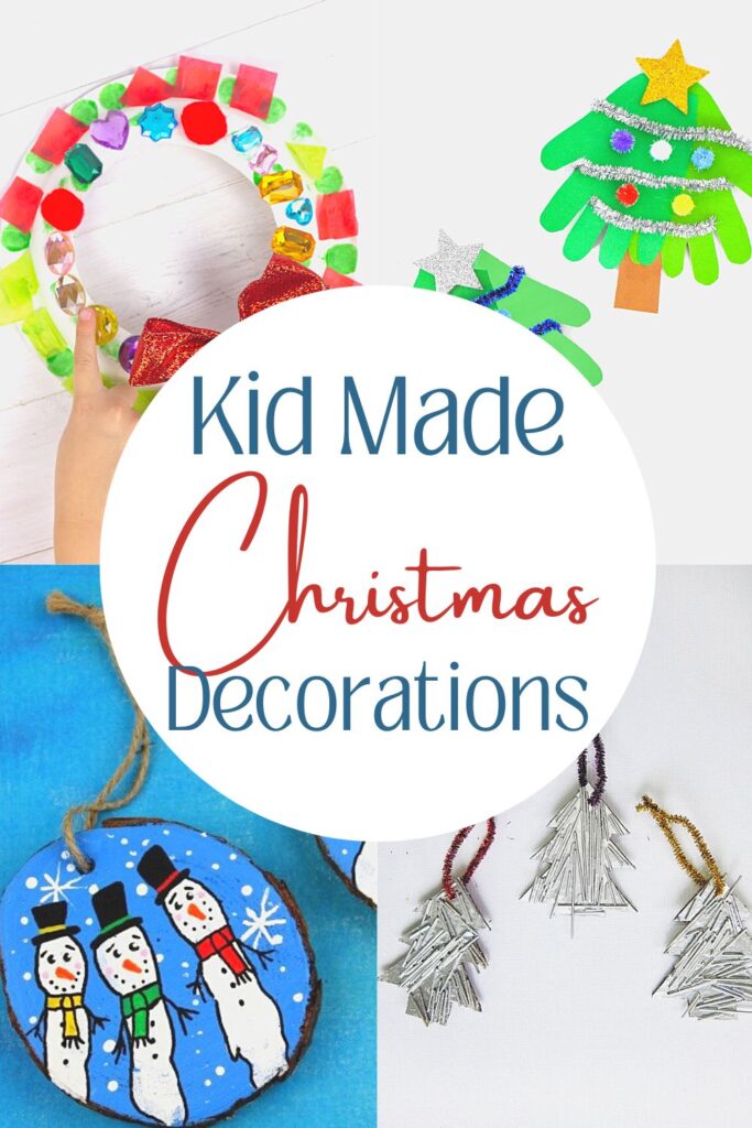 20 Ideas to Make Christmas Decorations with Kids