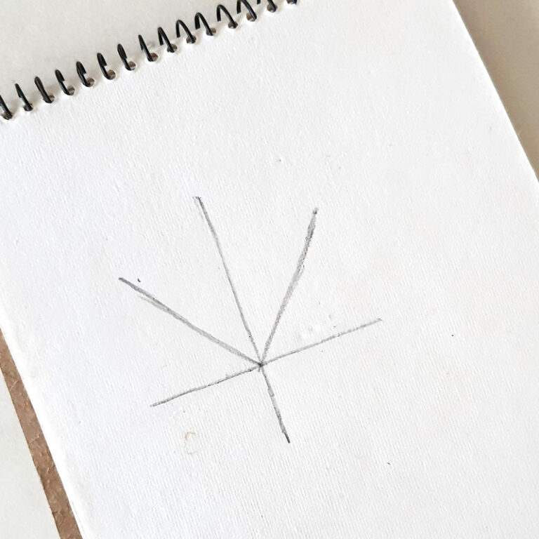 How to Draw a Simple Maple Leaf * Moms and Crafters