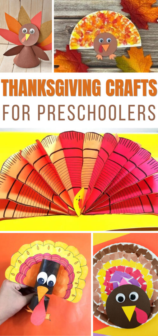 22 Thanksgiving Crafts for Preschoolers * Moms and Crafters