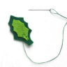 Felt Holly Ornament with a Free Template * Moms and Crafters