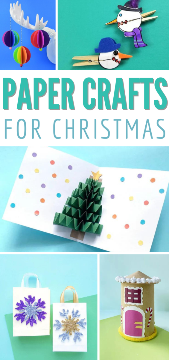 25 Paper Crafts for Christmas * Moms and Crafters