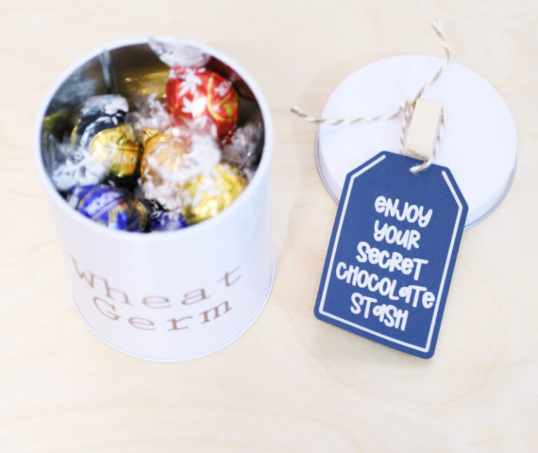 DIY Chocolate Gift Idea: Secret Chocolate Stash!
