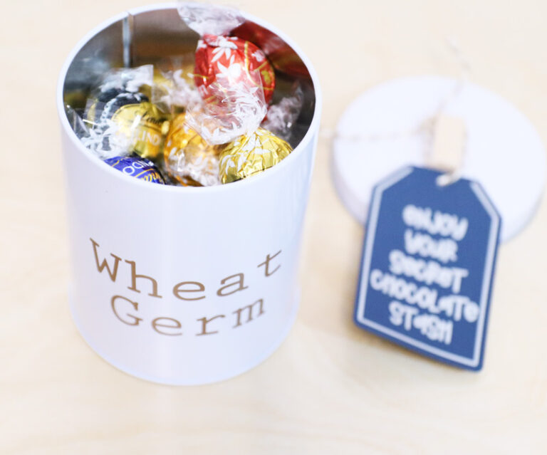 DIY Chocolate Gift Idea: Secret Chocolate Stash!